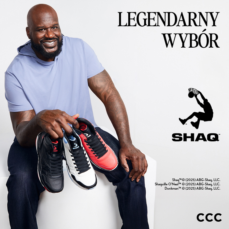 CCC: Legendarny wybór w CCC z marką SHAQ!