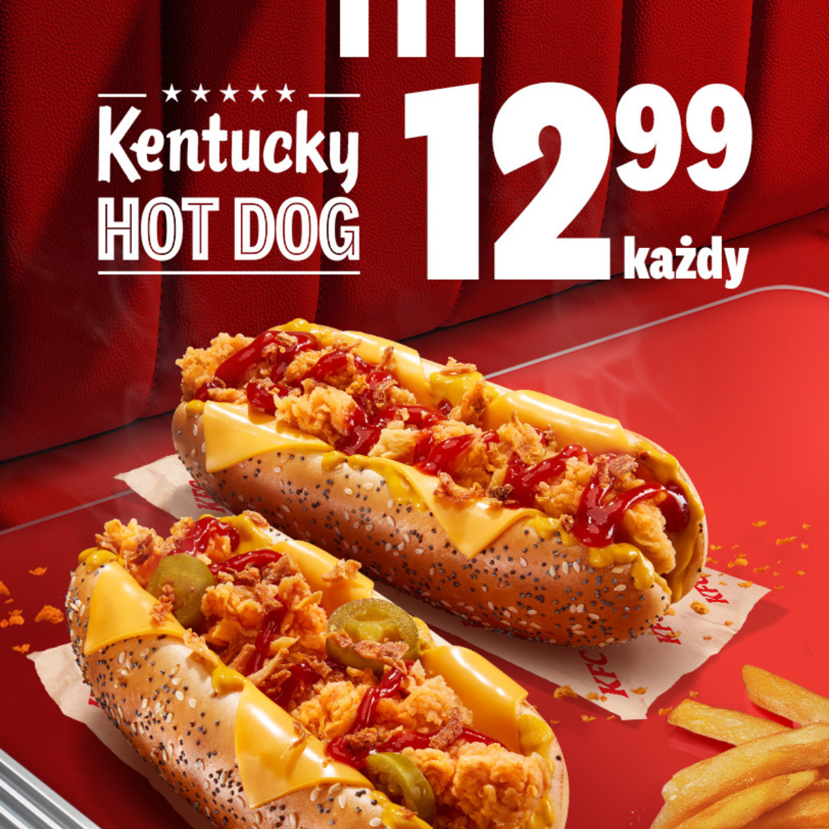 KFC podkręca street food – poznaj Kentucky Hot Dog na chrupiąco!